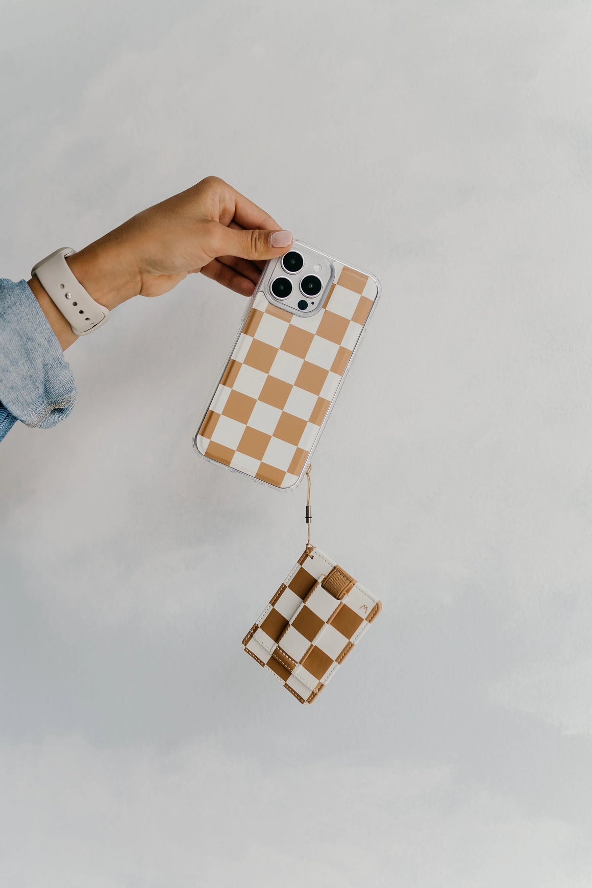 Chestnut Checks Magnetic Case by Our Faux Farmhouse – Walli Cases