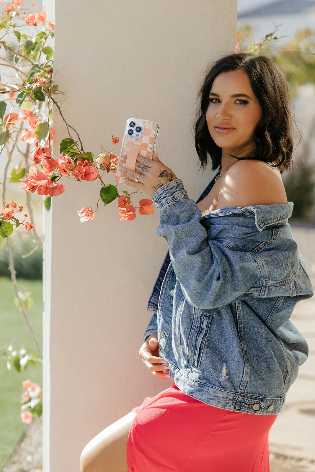 Sunrise in Check by Bethanie Garcia – Walli Cases