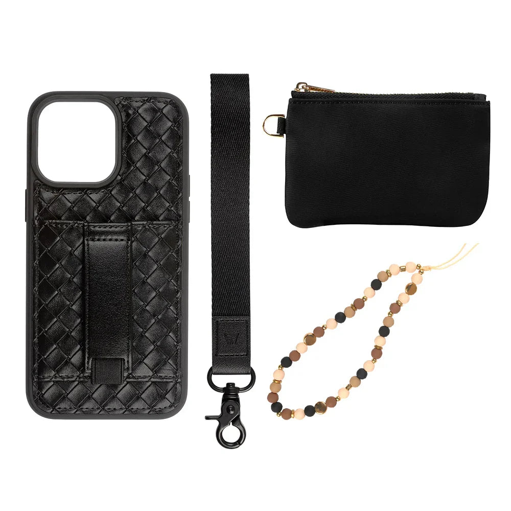 Black Weave Walli Grip Bundle – Walli Cases