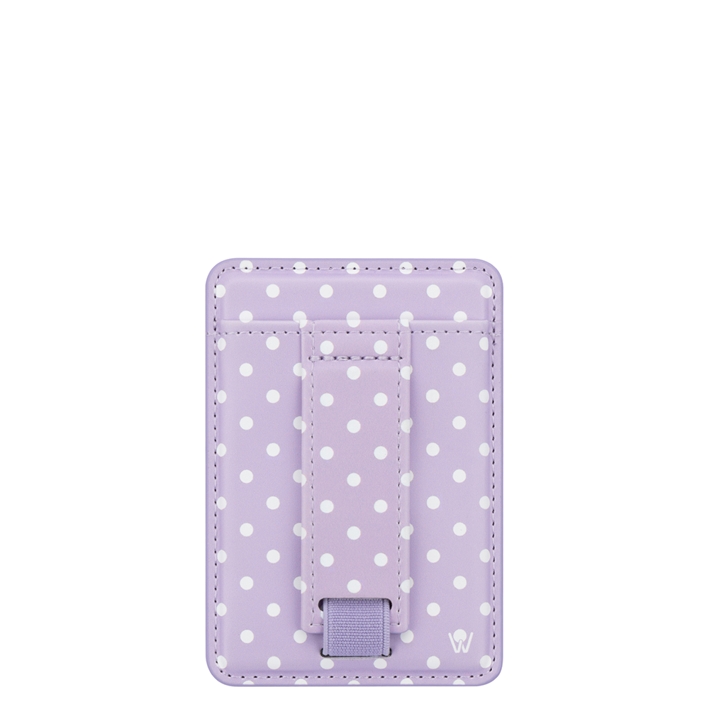 Grape Dots Magnetic Wallet – Walli Cases