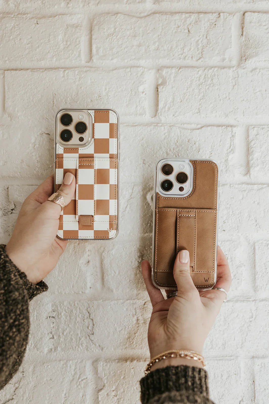 Chestnut Checks by Our Faux Farmhouse — Walli Cases